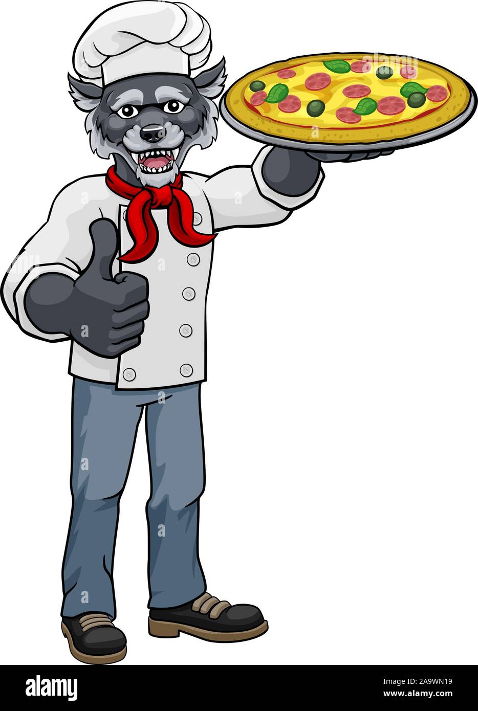 Service dog restaurant Stock Vector Images - Alamy