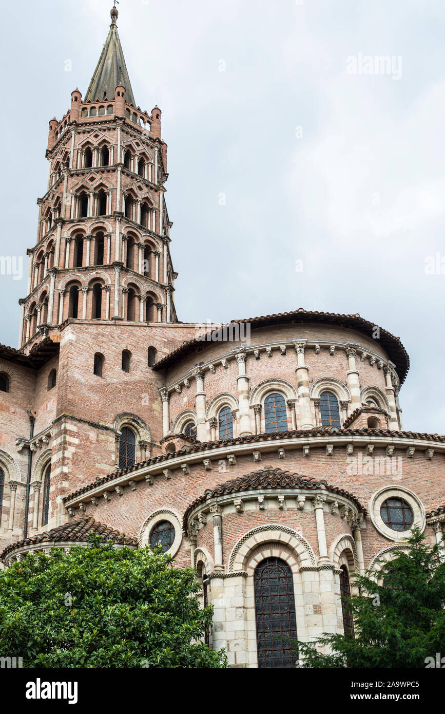 Basilica of saint sernin hi-res stock photography and images - Alamy
