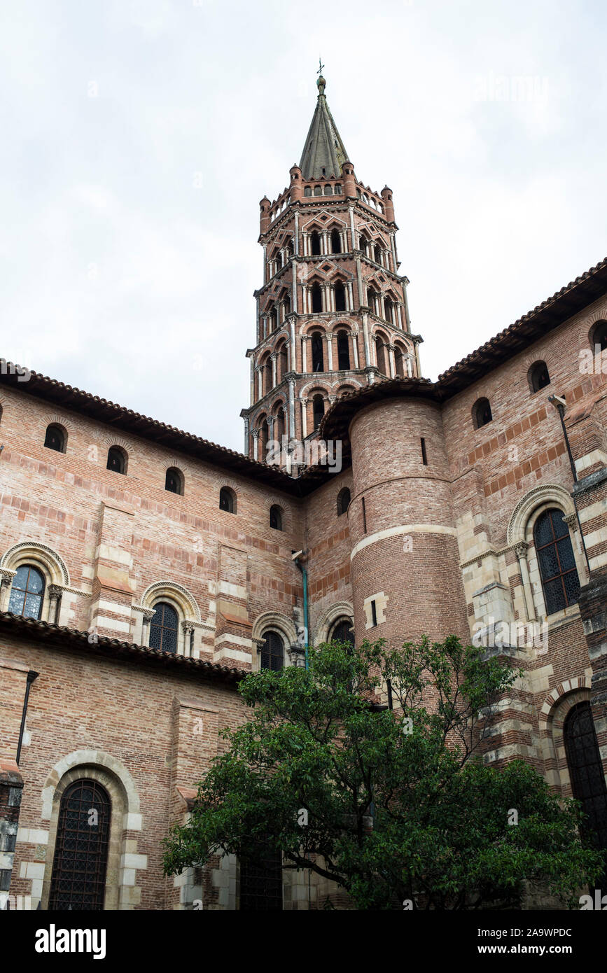 The saint sernin basilica hi-res stock photography and images - Alamy