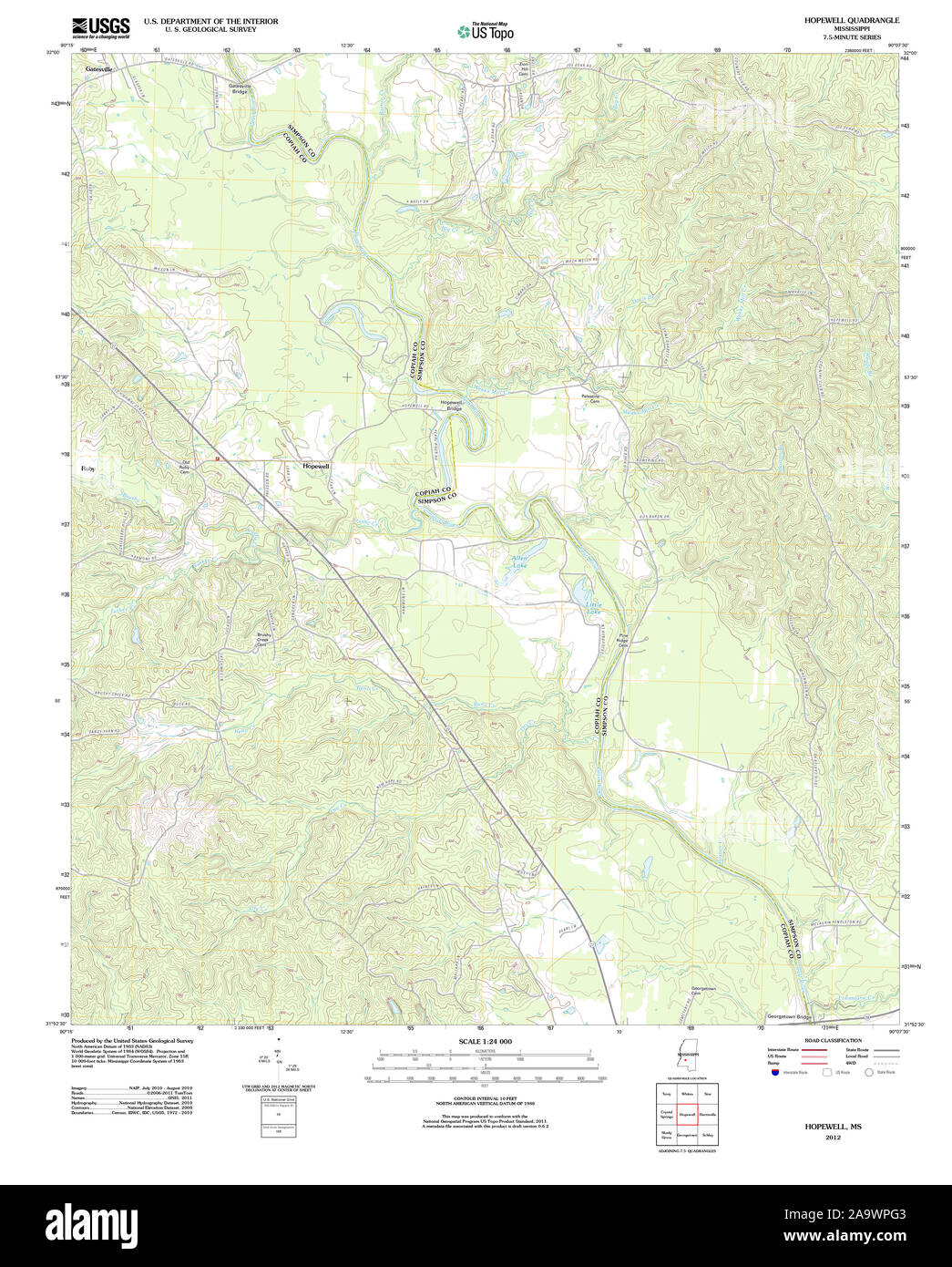Hopewell map hi-res stock photography and images - Alamy