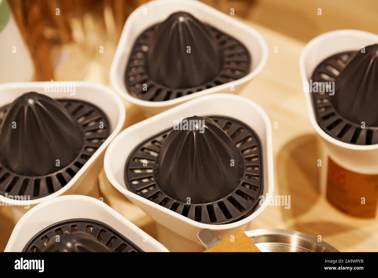 Squeezing machines hi-res stock photography and images - Alamy