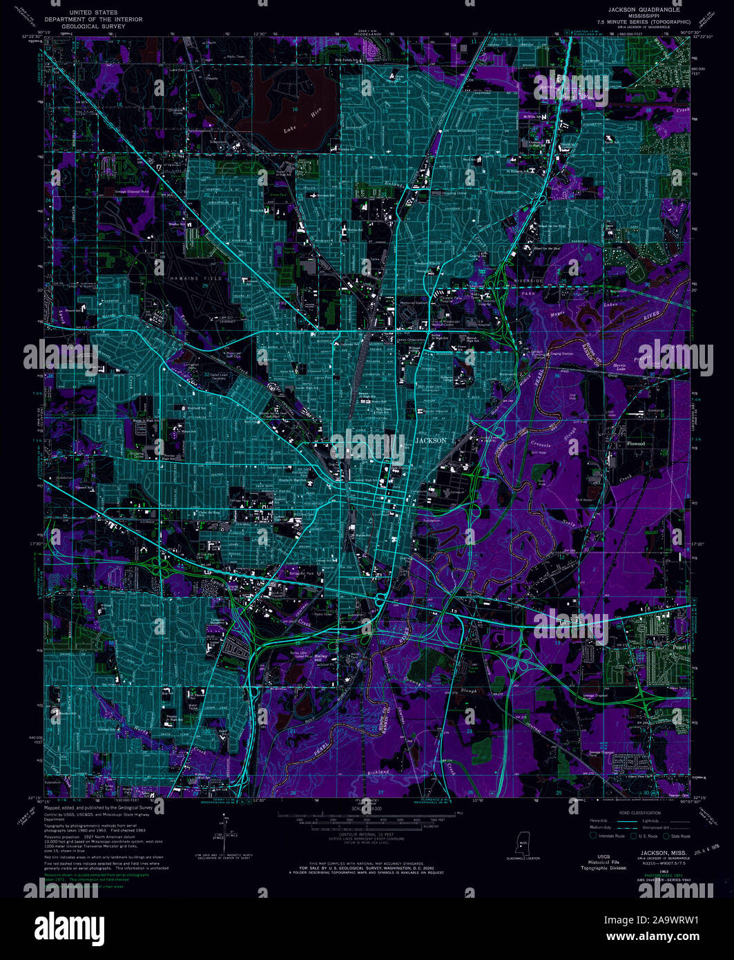 Jackson, mississippi 1963 hi-res stock photography and images - Alamy