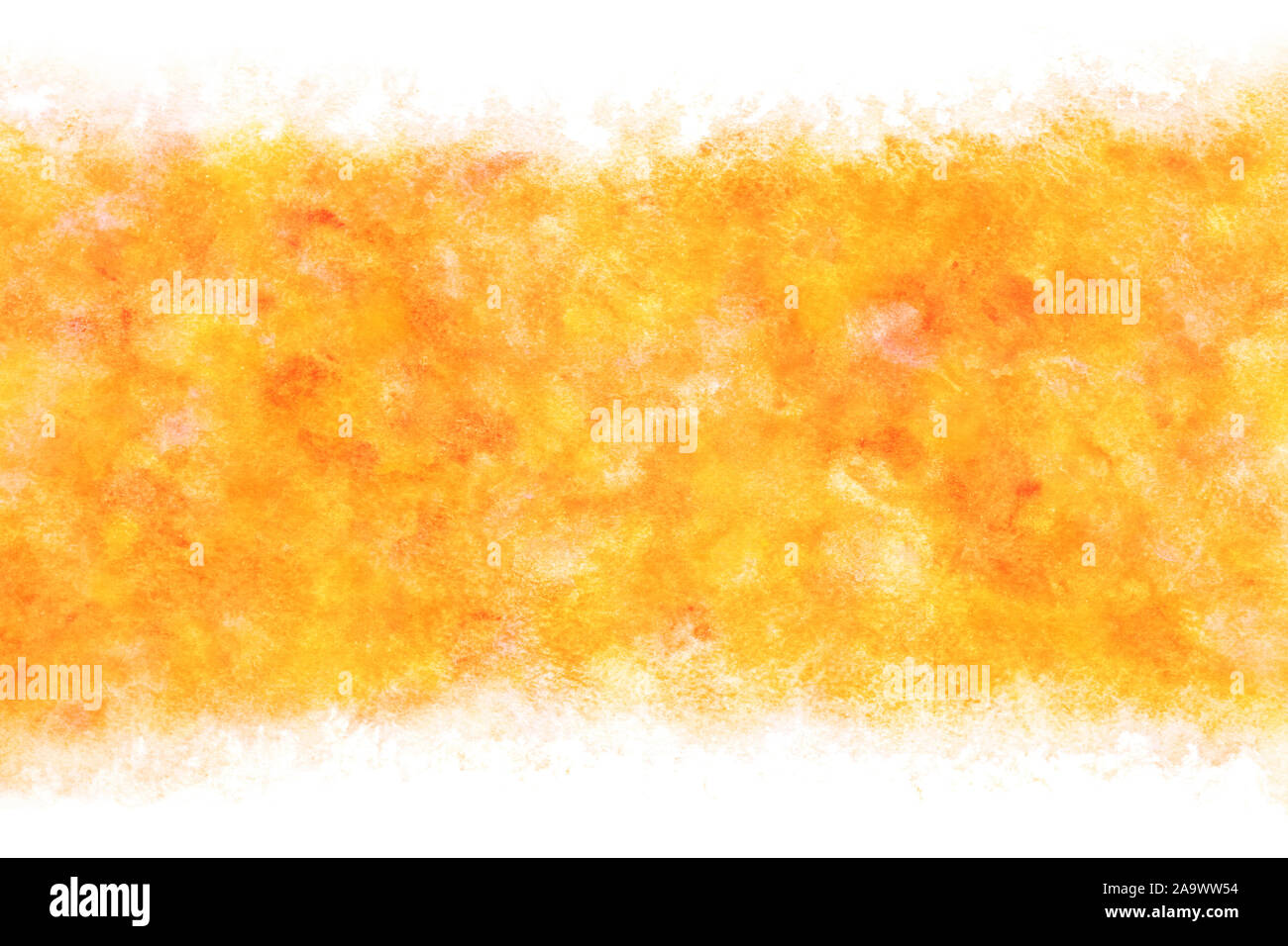 Japanese new year orange color abstract on natural grunge watercolor ...