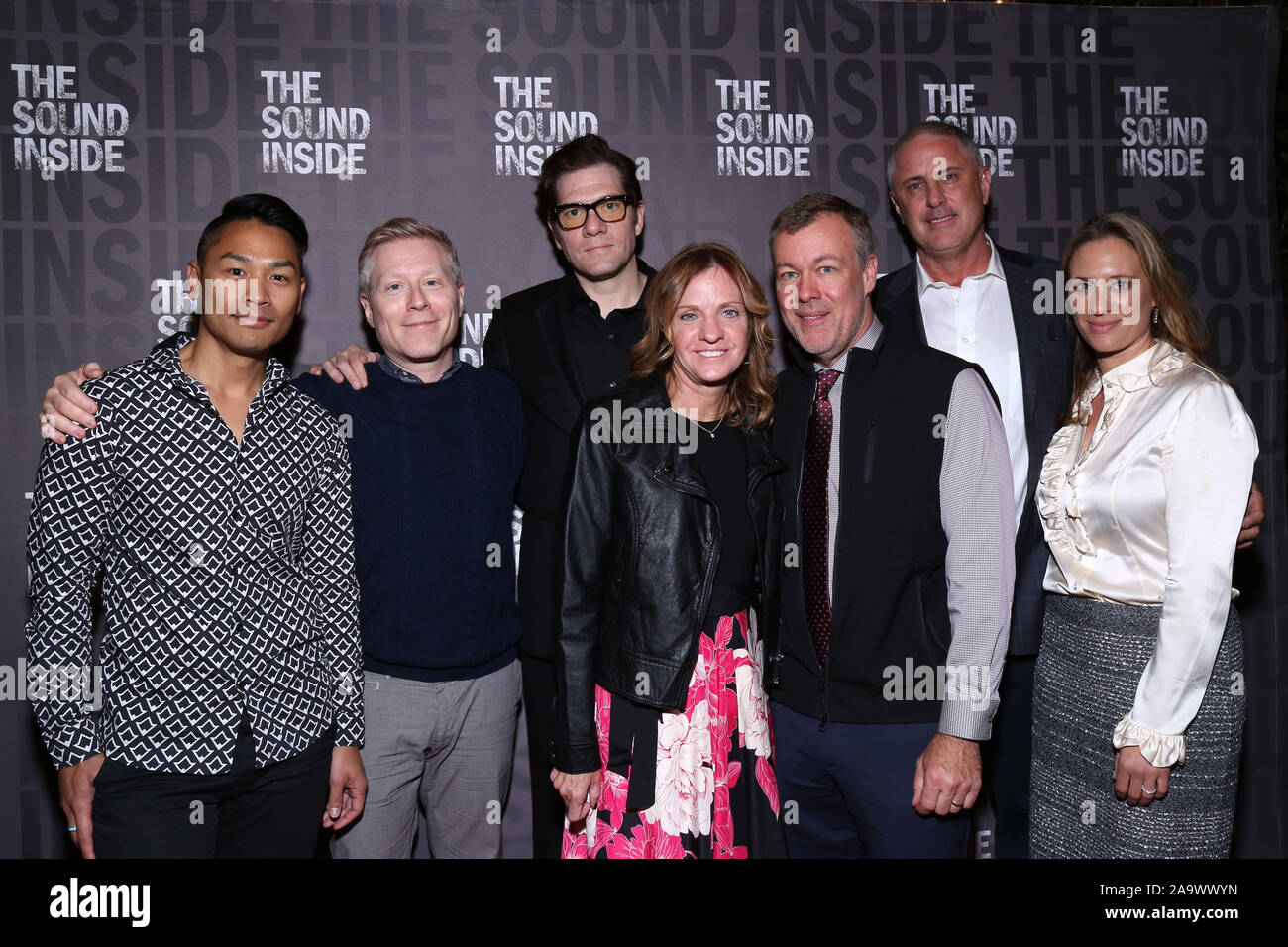 Opening night party for The Sound Inside at Studio 54. Featuring ...