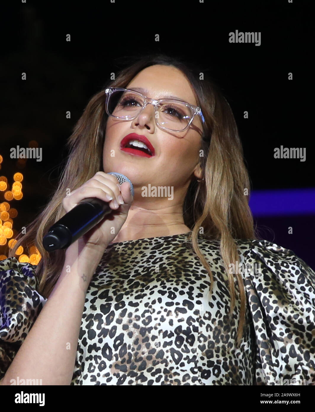 Los Angeles, Ca. 17th Nov, 2019. Ashley Tisdale, at Christmas At The ...