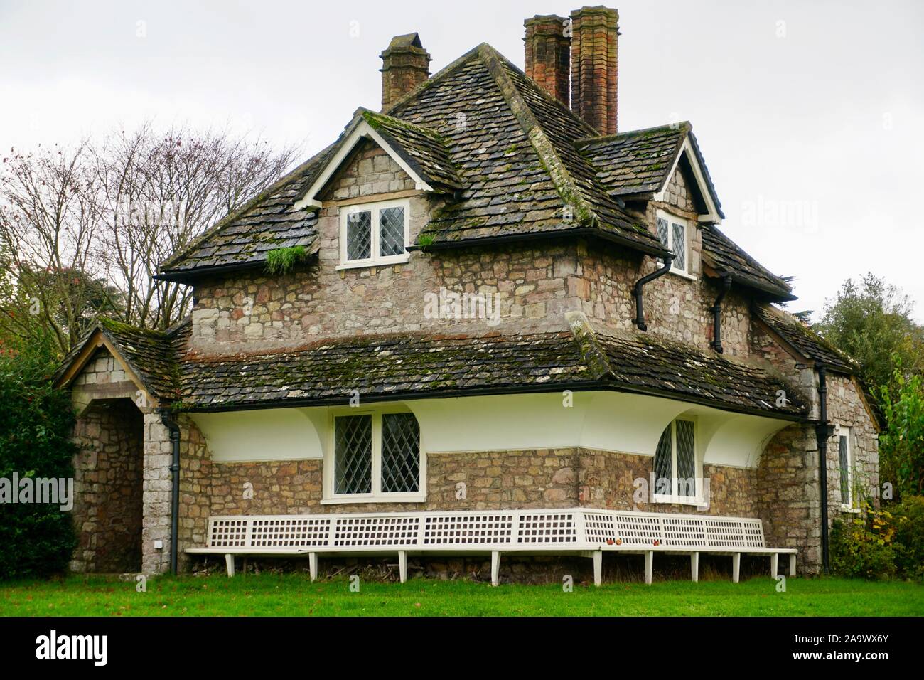 Diamond Cottage, Blaise Hamlet, Bristol, England UK, designed by the ...