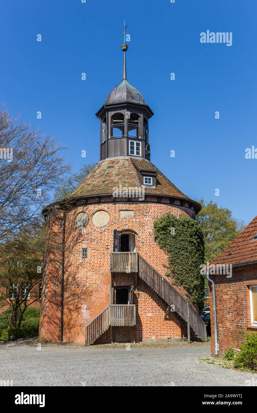 Castle tower in historic city Lauenburg, Germany Stock Photo - Alamy