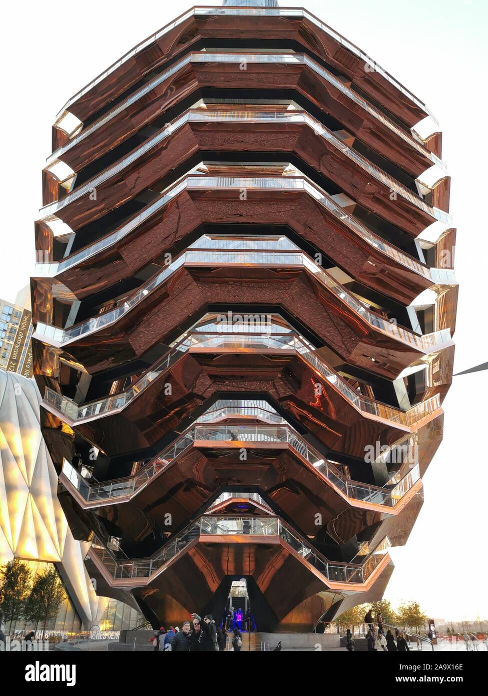 THE VESSEL,NEW YORK Stock Photo - Alamy