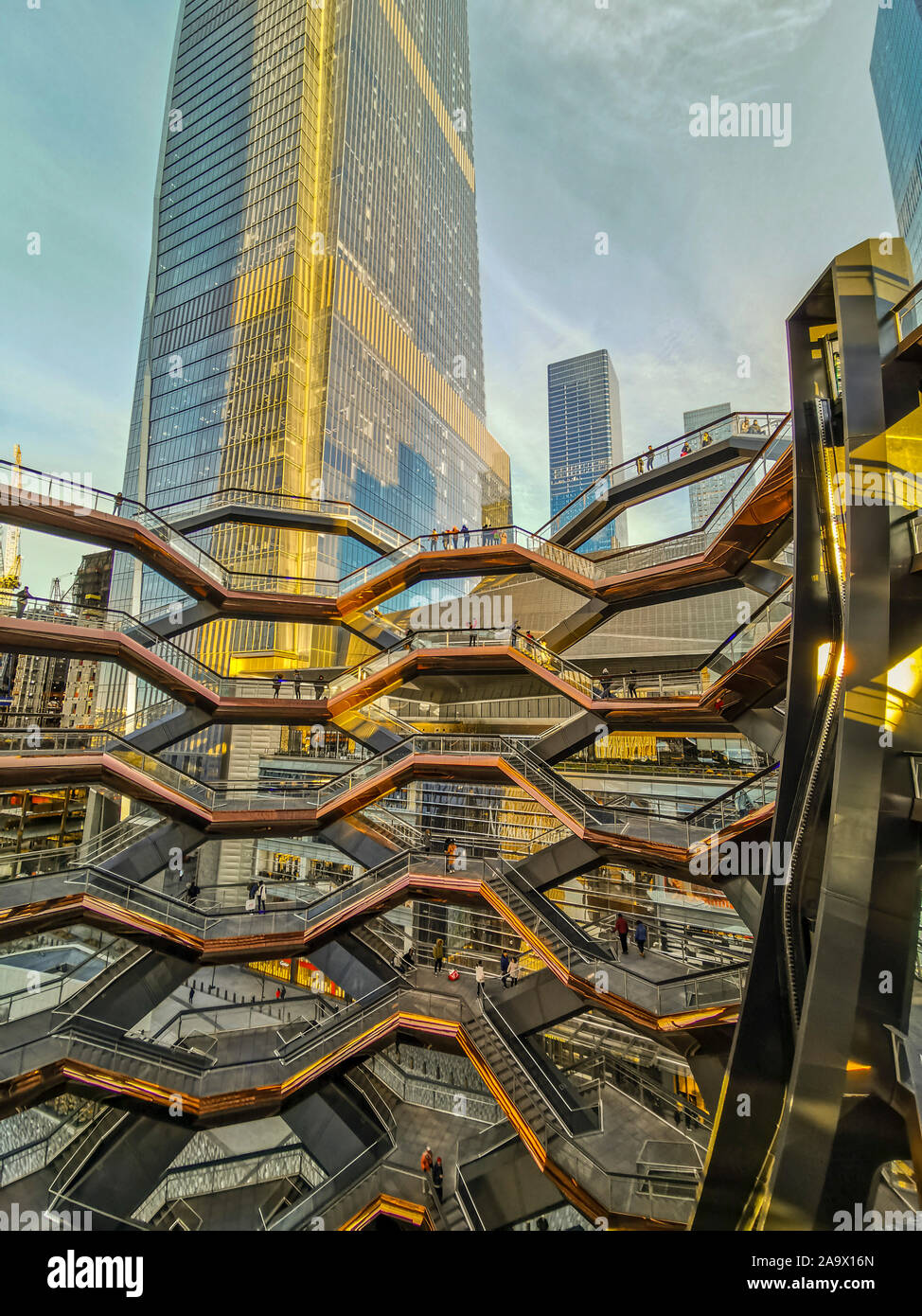 THE VESSEL,NEW YORK Stock Photo - Alamy