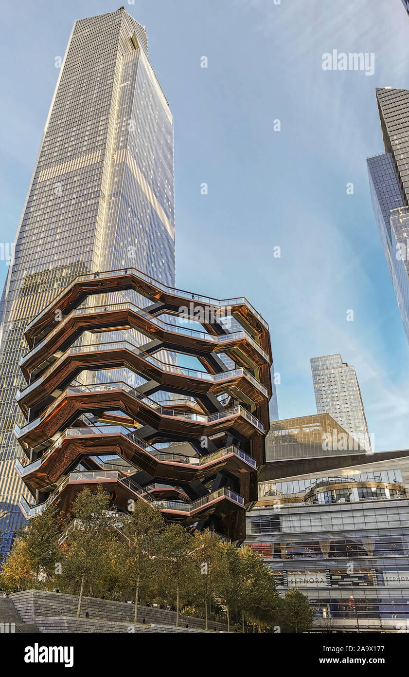 THE VESSEL,NEW YORK Stock Photo - Alamy