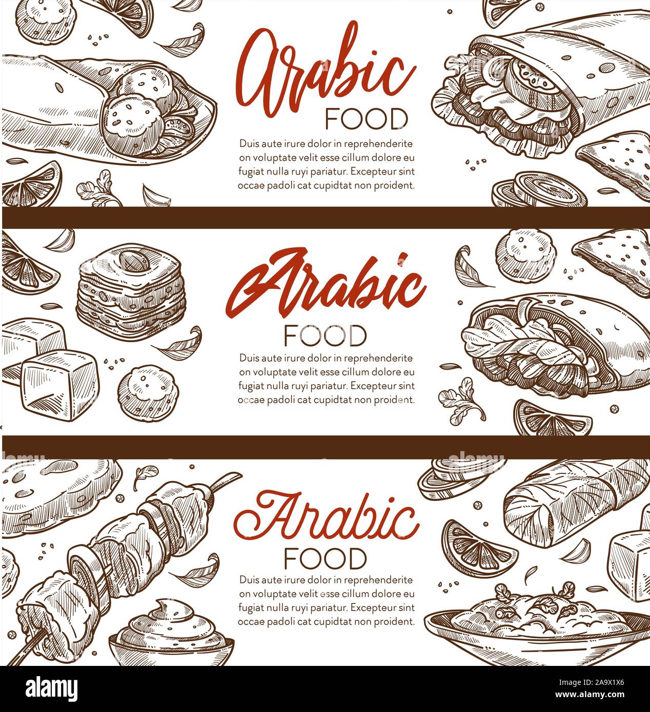 Iranian dish Stock Vector Images - Alamy