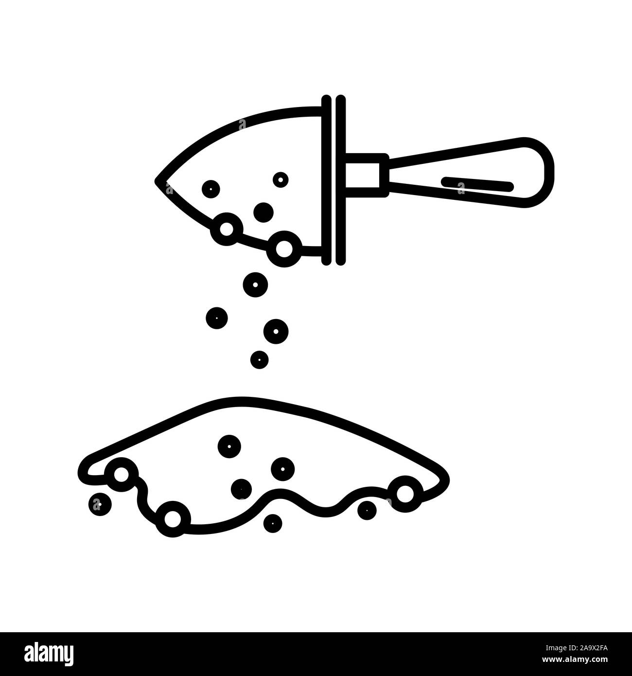 Scoop pile Stock Vector Images - Alamy