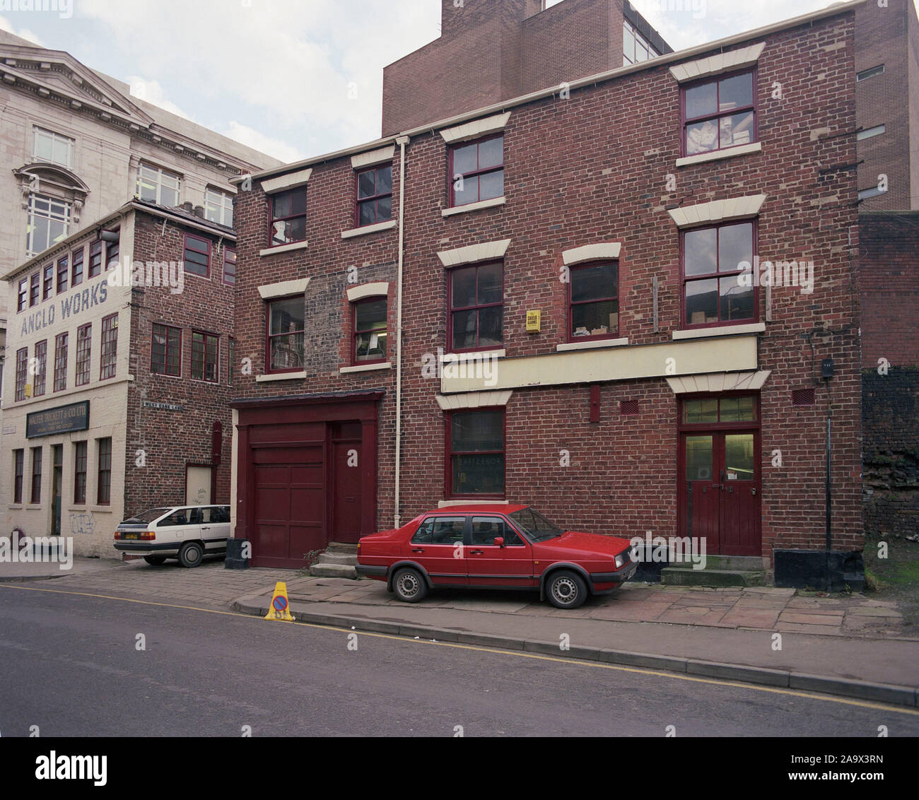 1988 Sheffield Street Scenes, South Yorkshire, Northern England, UK ...