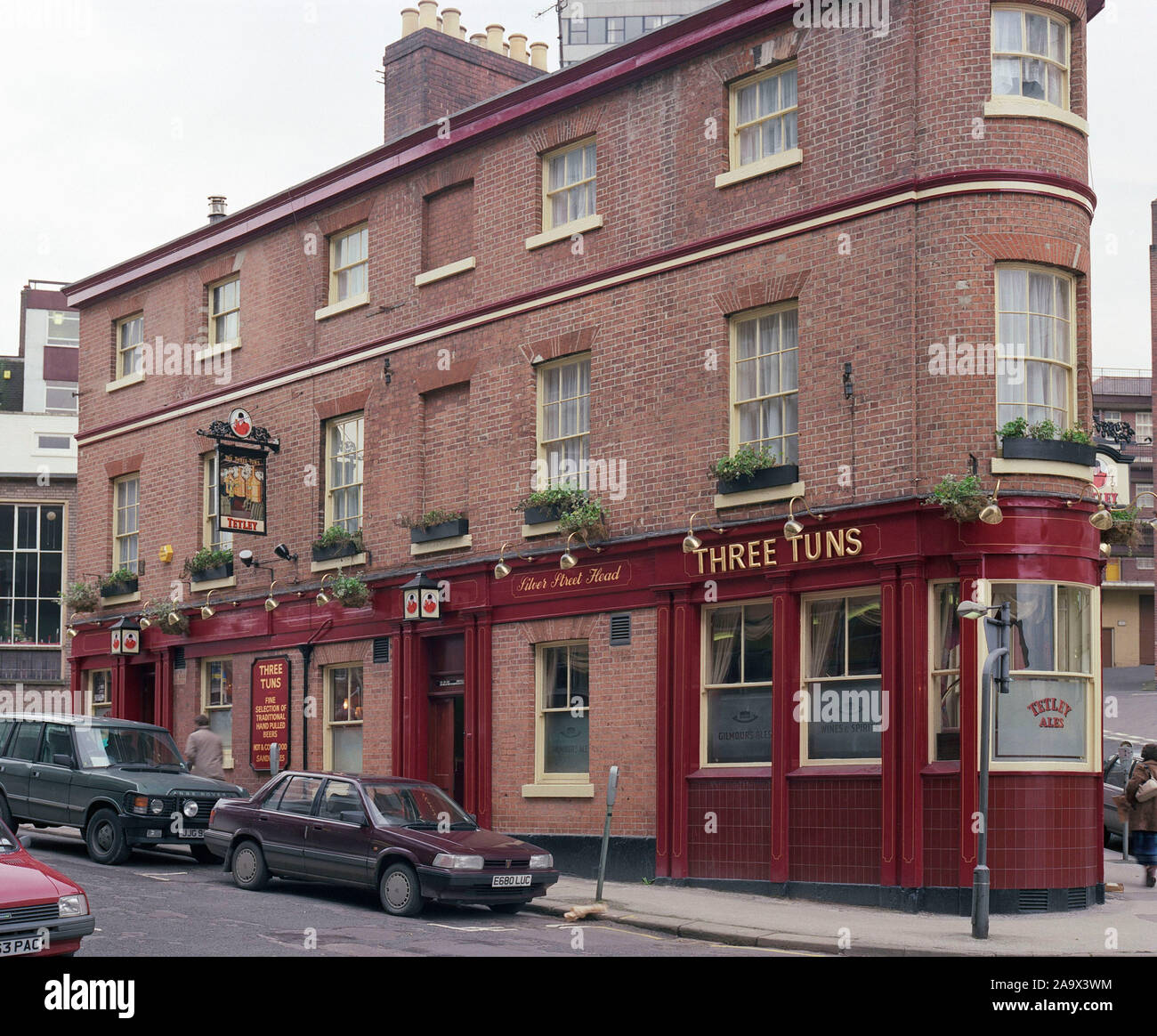 1988 Sheffield Street Scenes, South Yorkshire, Northern England, UK ...