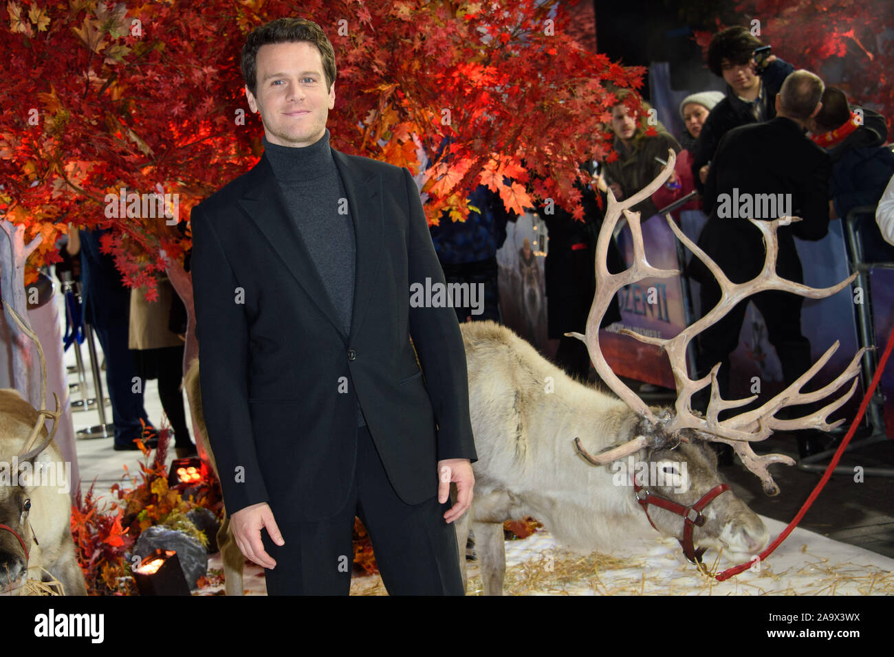 Jonathan Groff attending the European premiere of Frozen 2 held at the ...