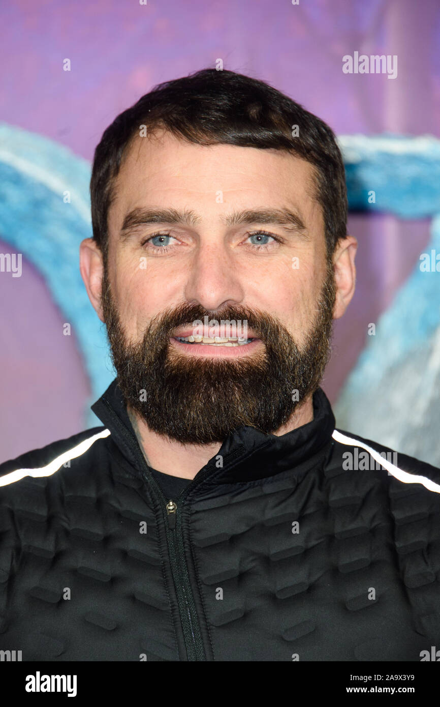 Ant Middleton attending the European premiere of Frozen 2 held at the ...