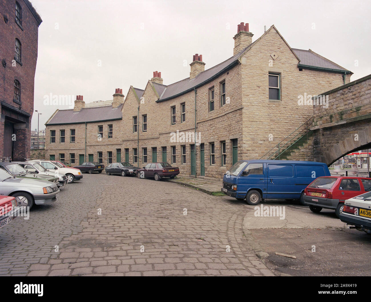 1988 Sheffield Street Scenes, South Yorkshire, Northern England, UK ...