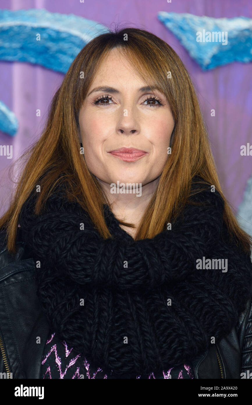 Alex Jones attending the European premiere of Frozen 2 held at the BFI ...