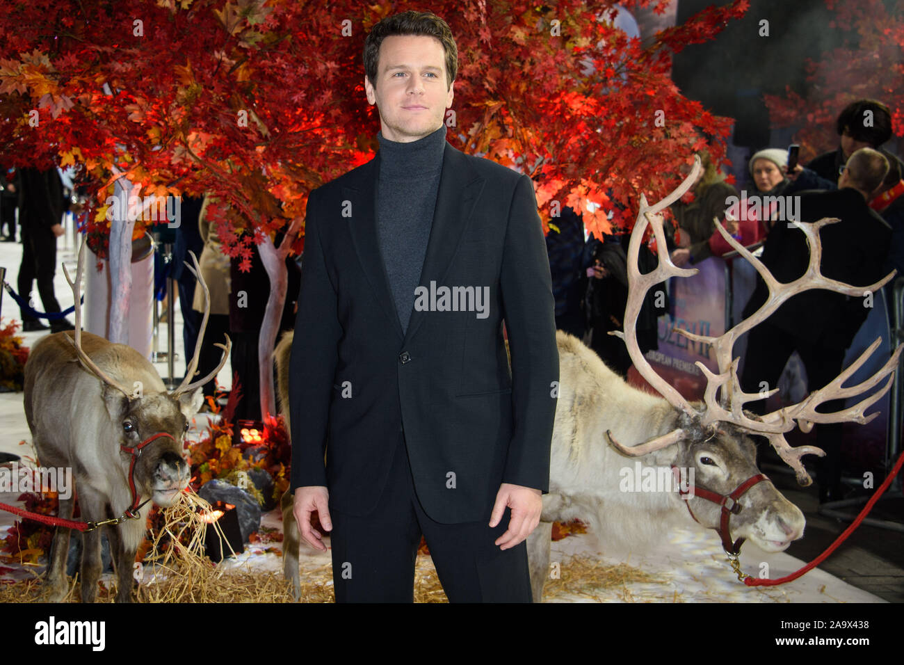 Jonathan Groff attending the European premiere of Frozen 2 held at the ...