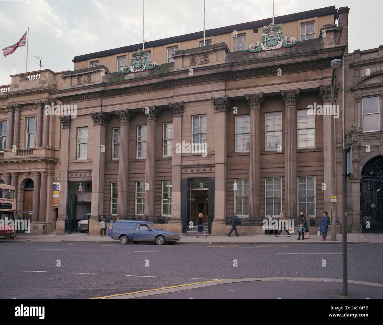 1988 Sheffield Street Scenes, South Yorkshire, Northern England, UK ...