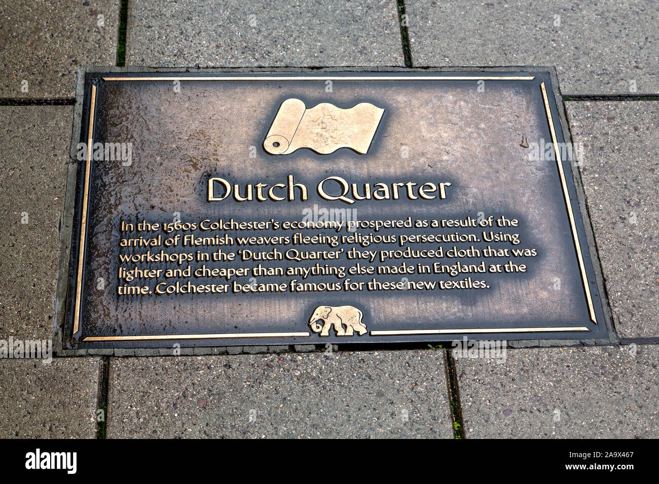 Dutch quarter plaque hi-res stock photography and images - Alamy