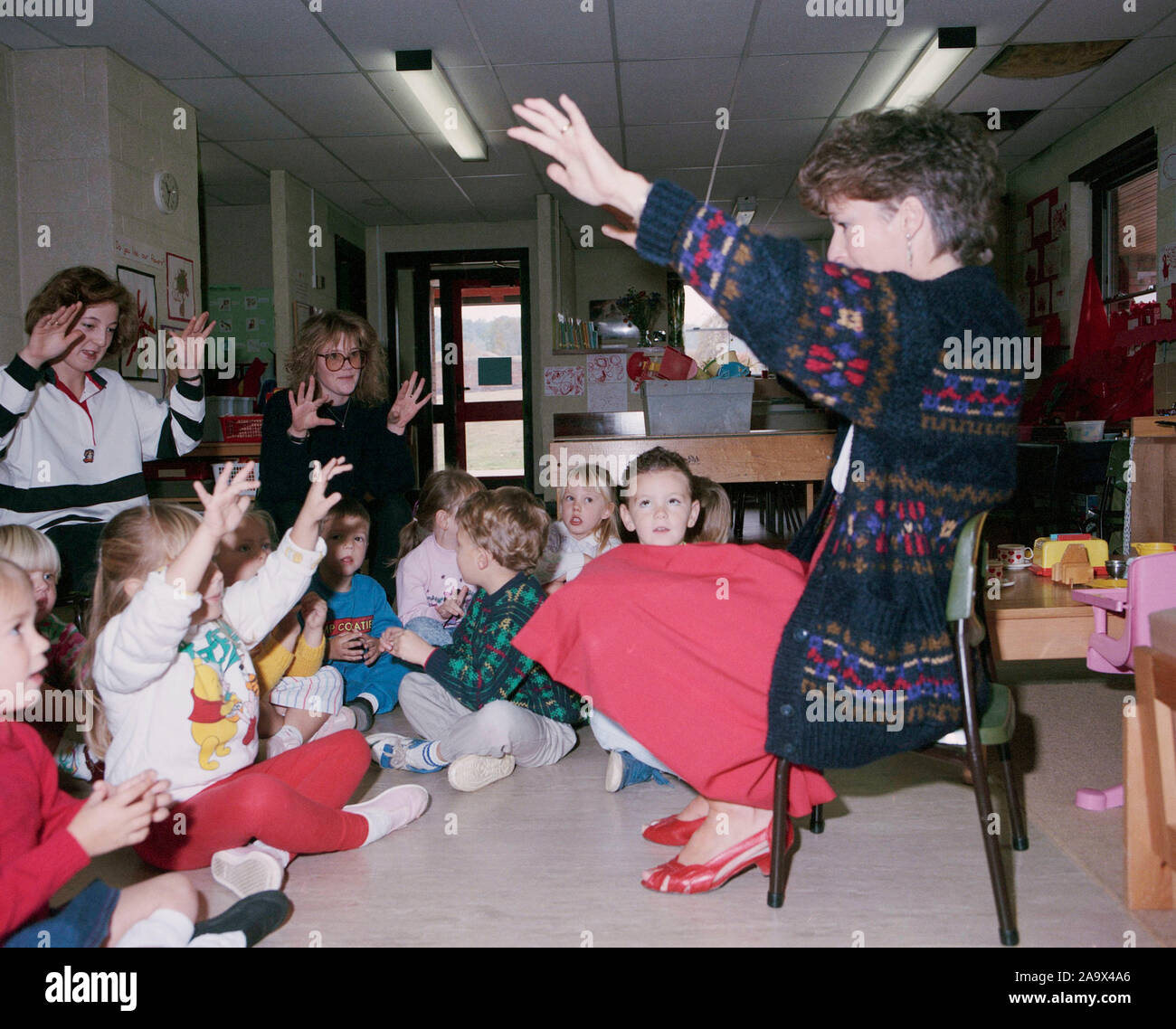 Children At School Uk 1990s High Resolution Stock Photography and ...
