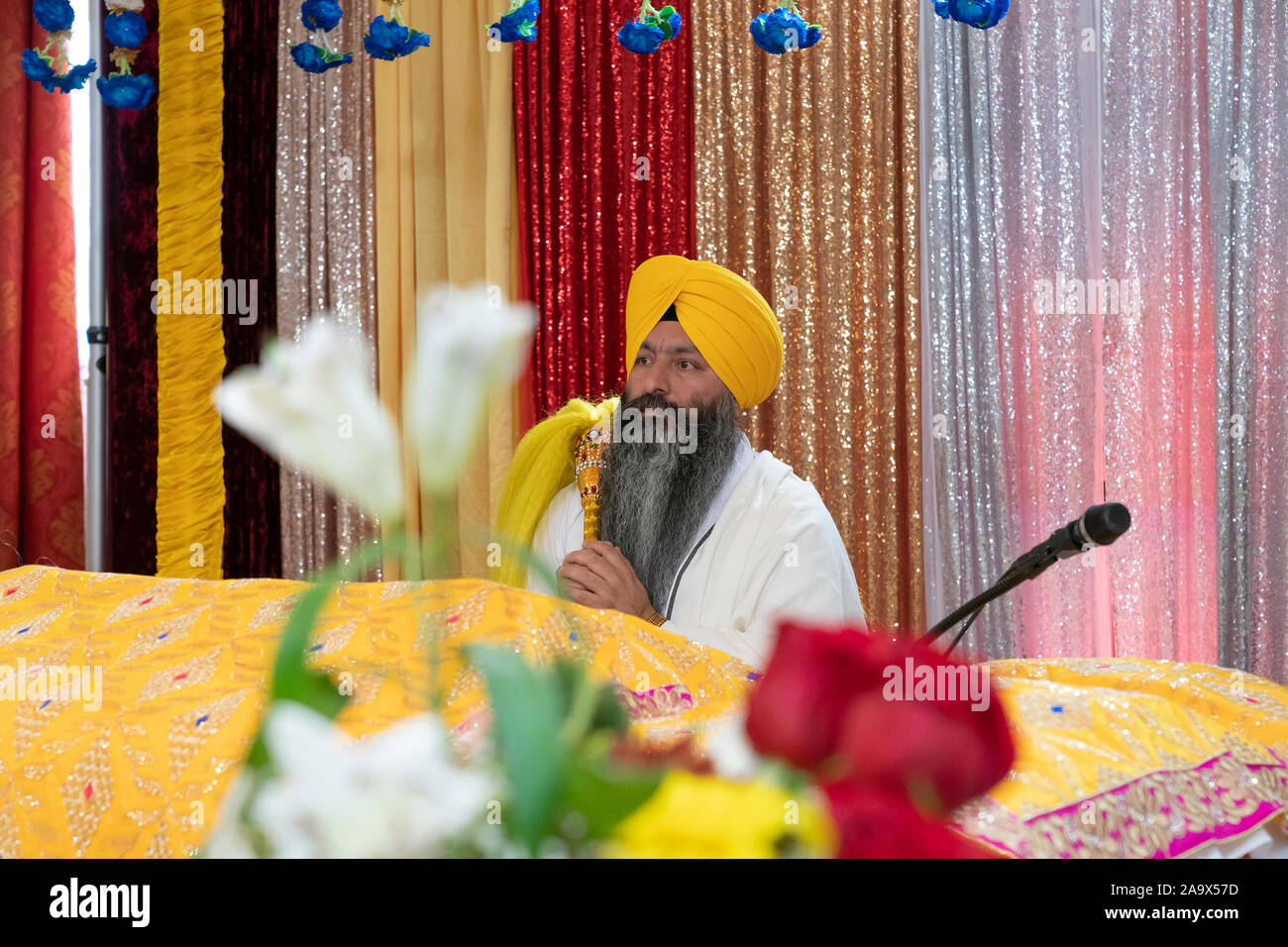 New York, United States. 17th Nov, 2019. Das Gyani Bhupinder Singh ...