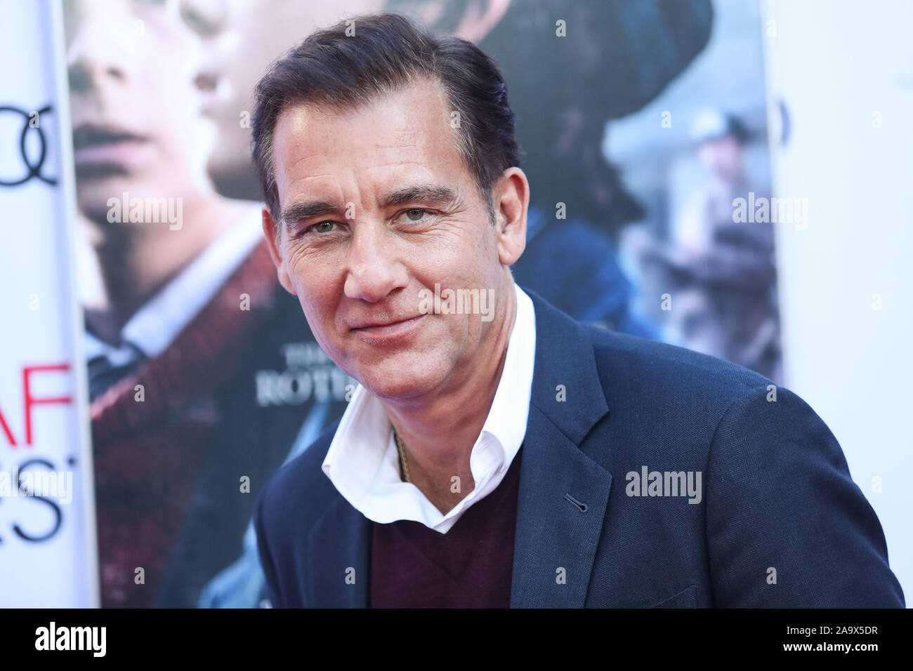 Film movie cinema premiere actor celebrity clive owen hi-res stock ...