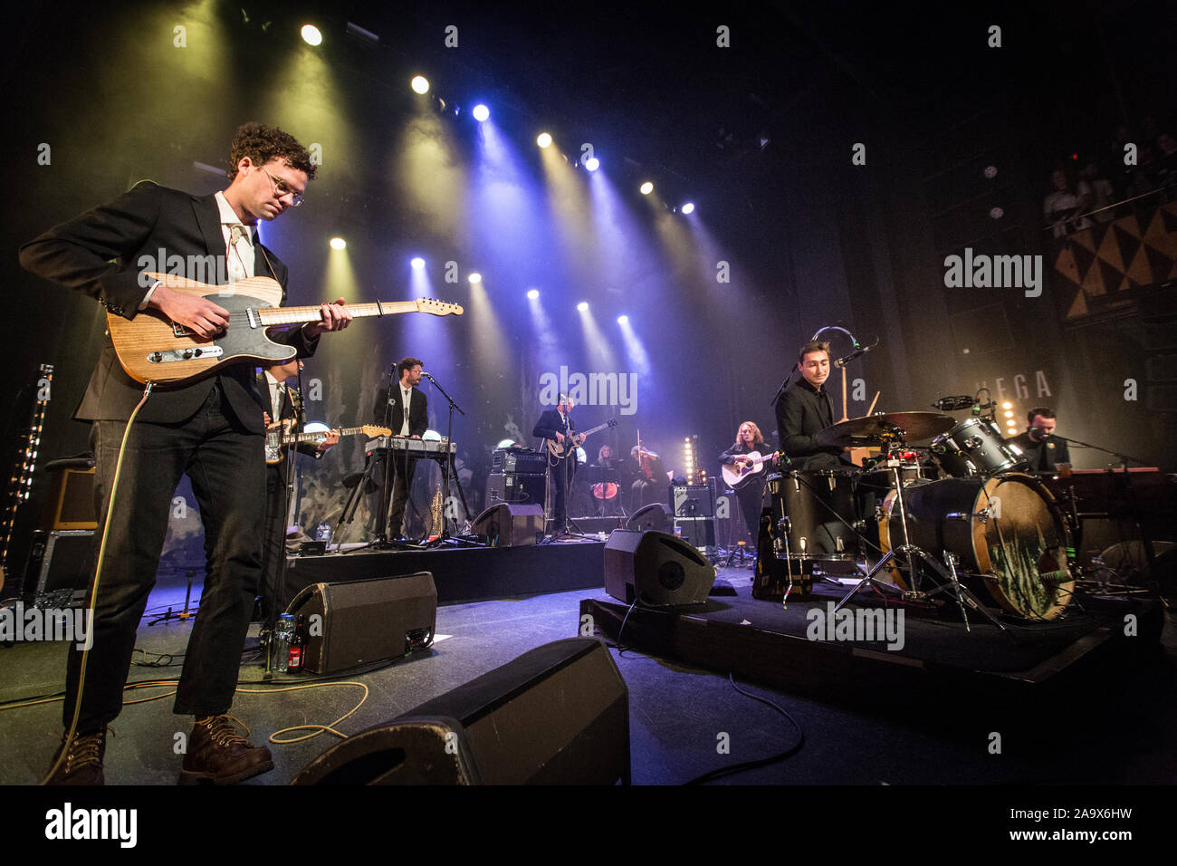 Copenhagen, Denmark. 17th Nov, 2019. The American band Whitney performs ...