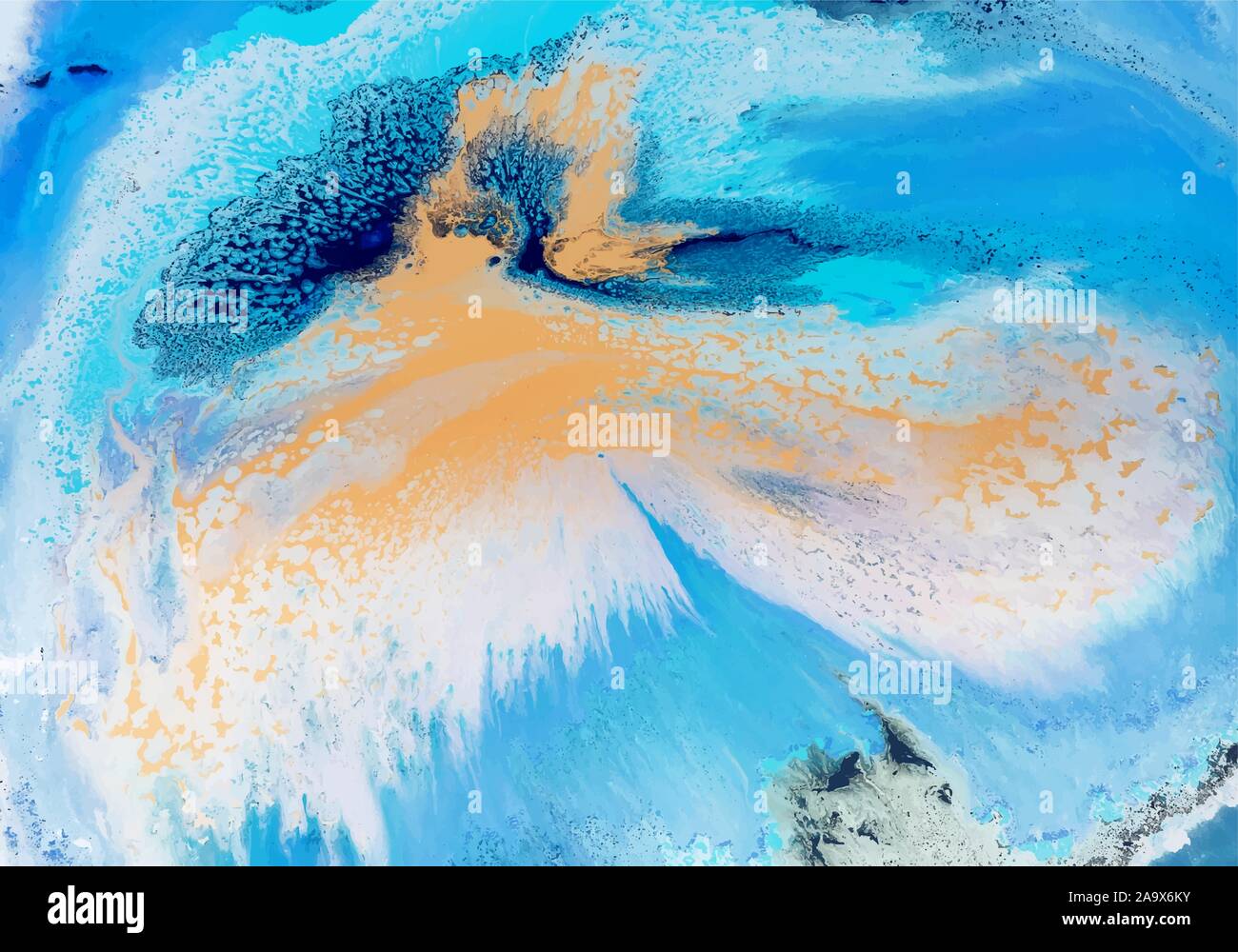 White spirit paint brush Stock Vector Images - Alamy