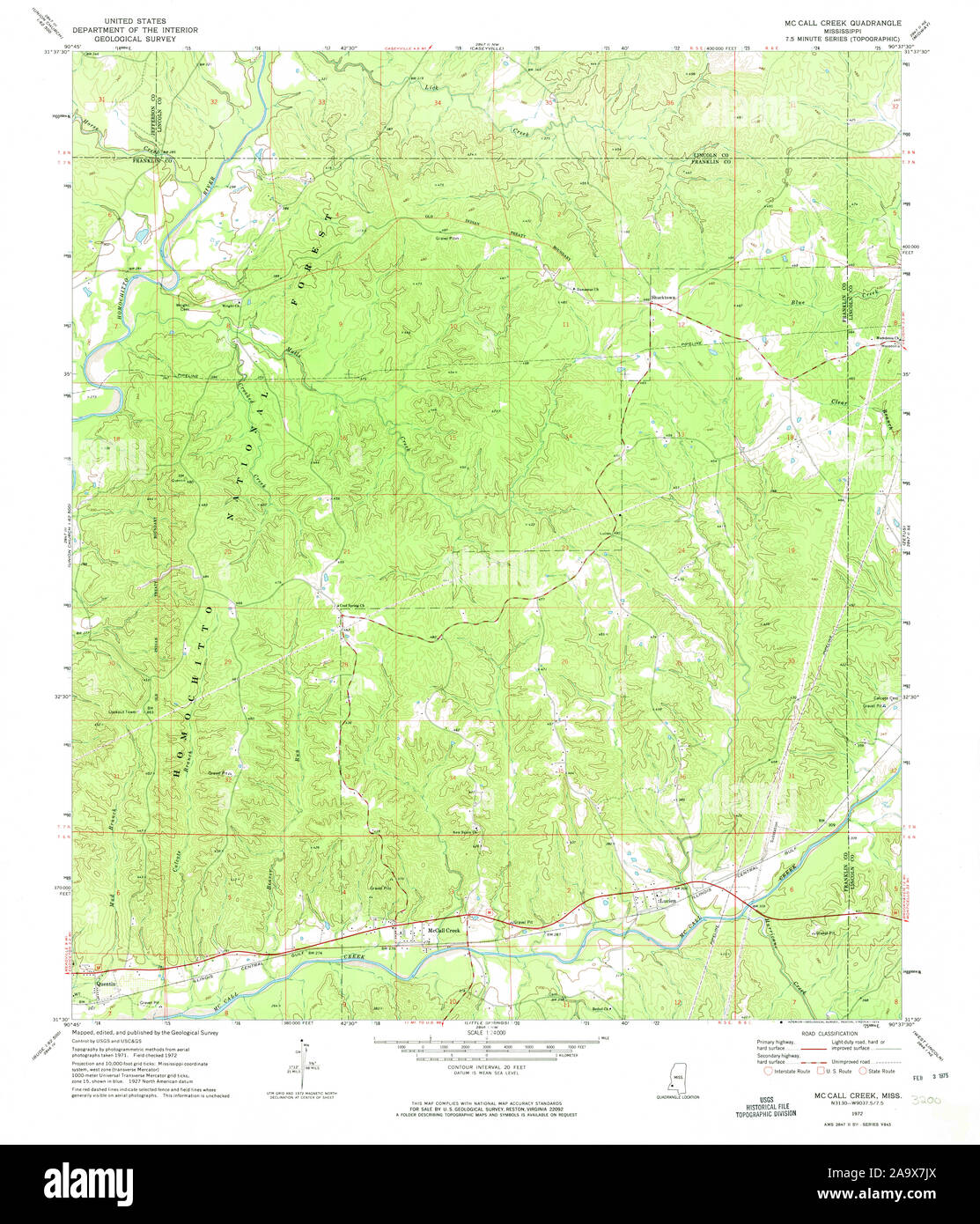 Mccall map hi-res stock photography and images - Alamy