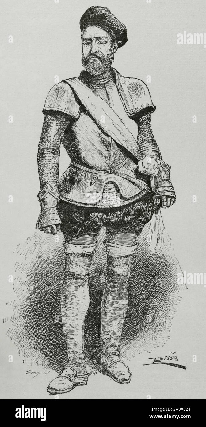 16th century spanish soldier hi-res stock photography and images - Alamy