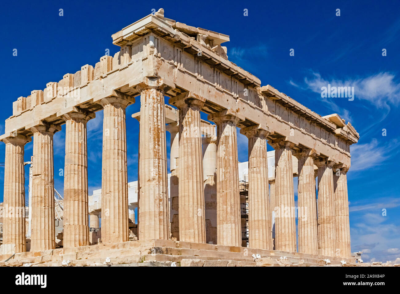 Akropolis in Athen, Griechenland Stock Photo - Alamy