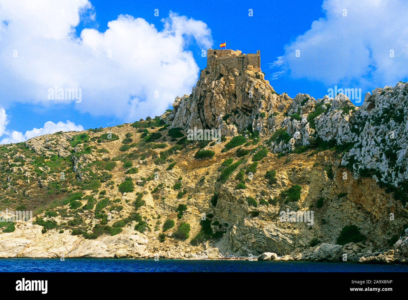 Europa, Spanien, Mallorca, Festungsruine, Cabrera, Mallora, Europe ...