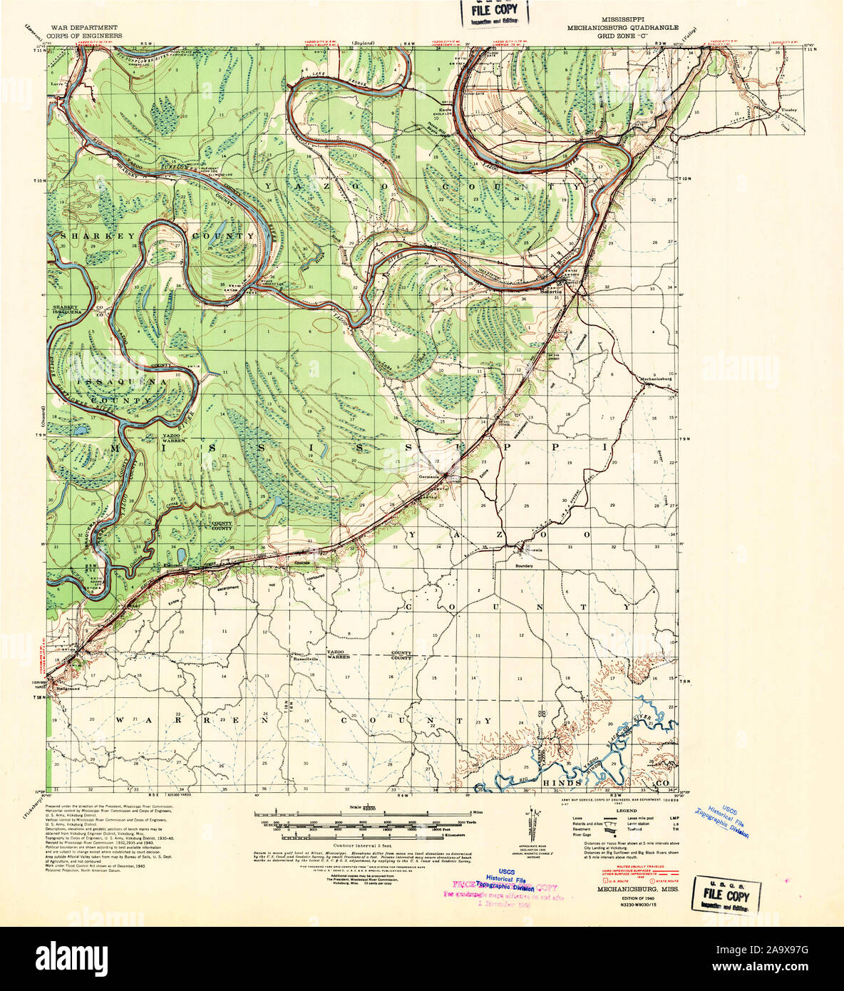 Map of mechanicsburg hi-res stock photography and images - Alamy