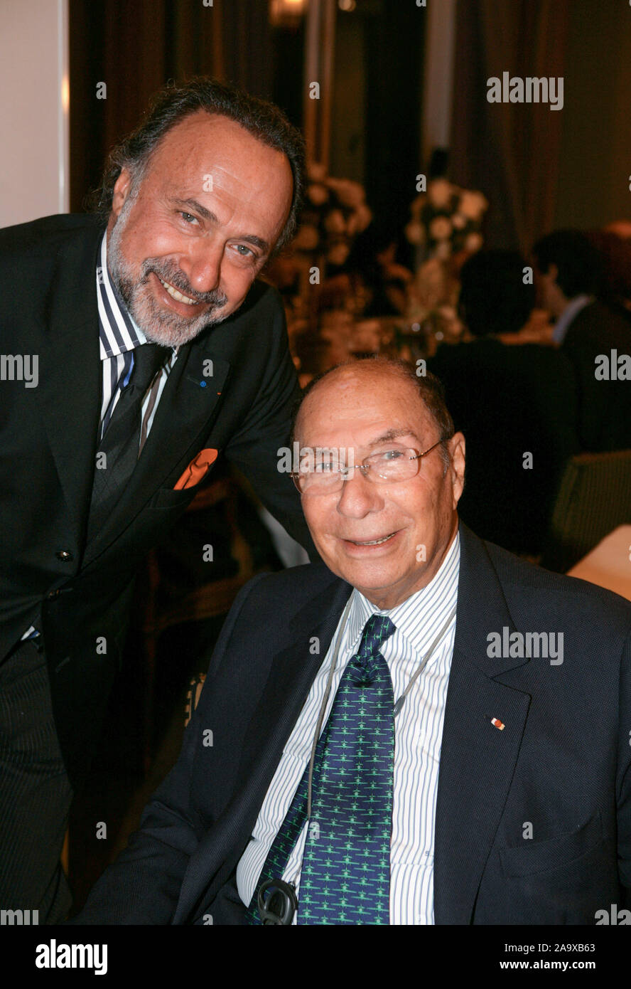 Serge dassault dassault group chairman hi-res stock photography and ...