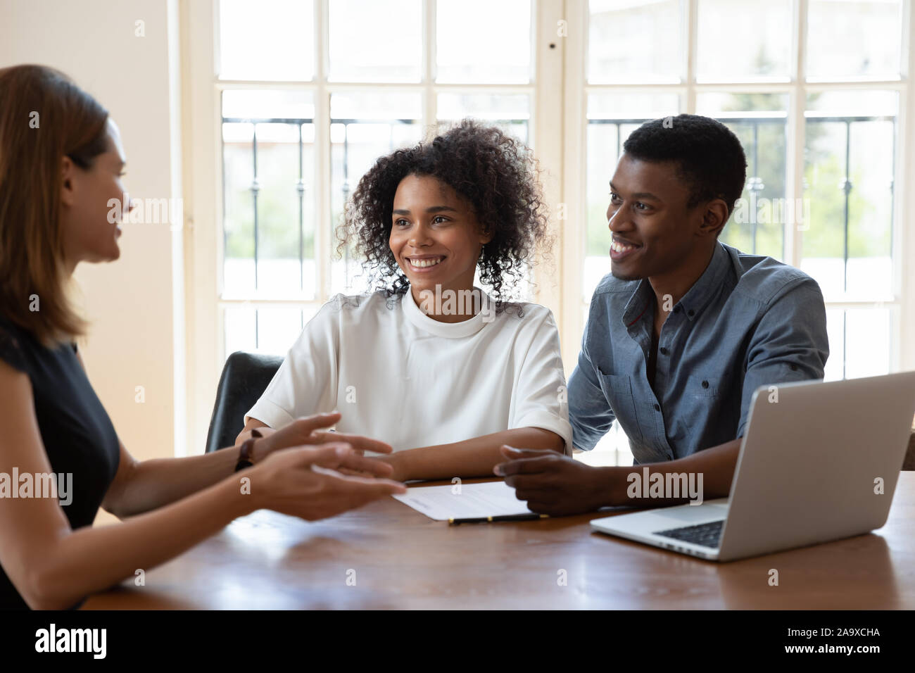 People Meeting Clients