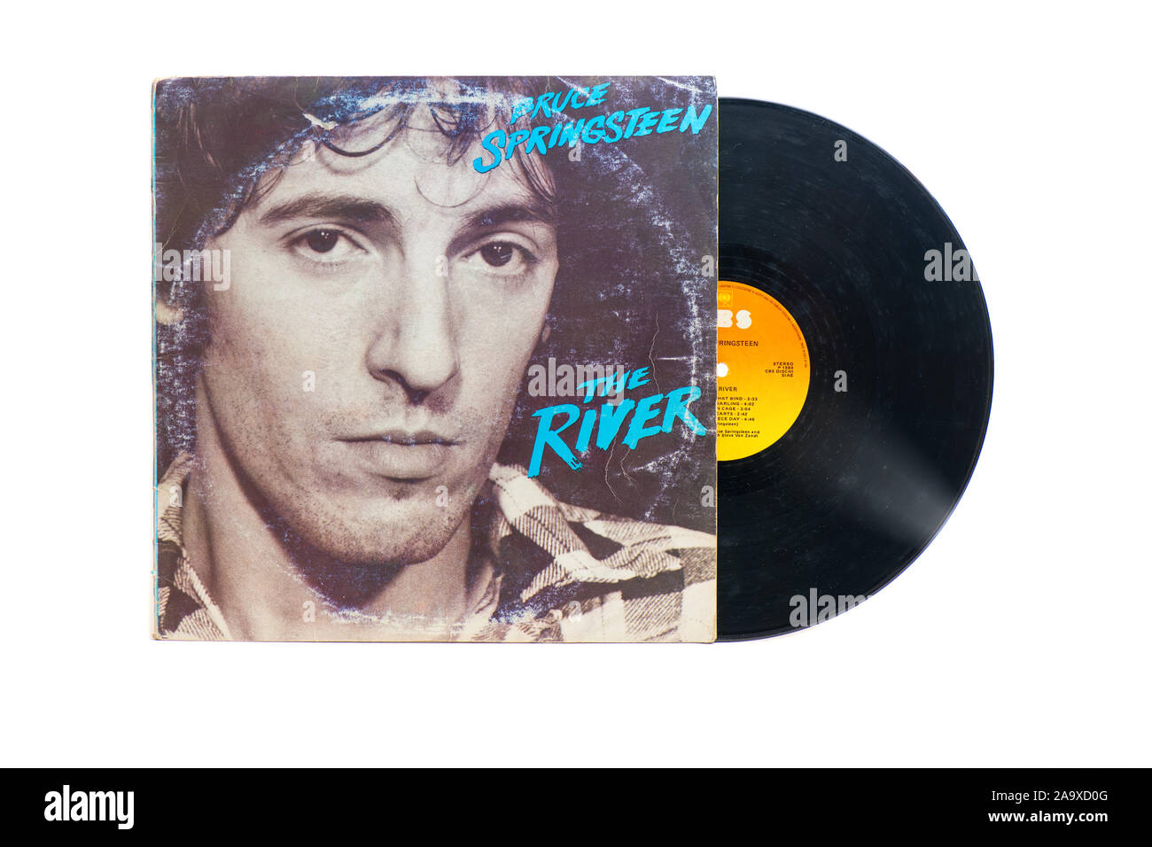 Album cover bruce springsteen the river hi-res stock photography and ...