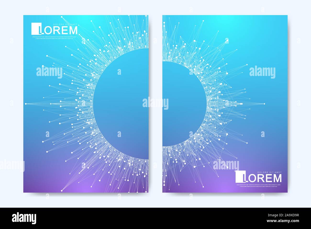 Modern vector template for brochure advert leaflet flyer cover banner ...