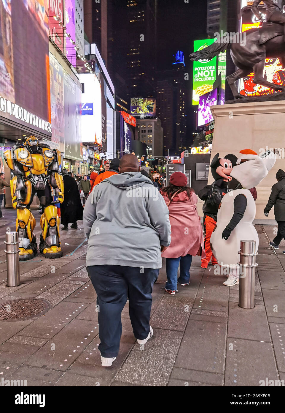 OBESE IN NEW YORK Stock Photo - Alamy