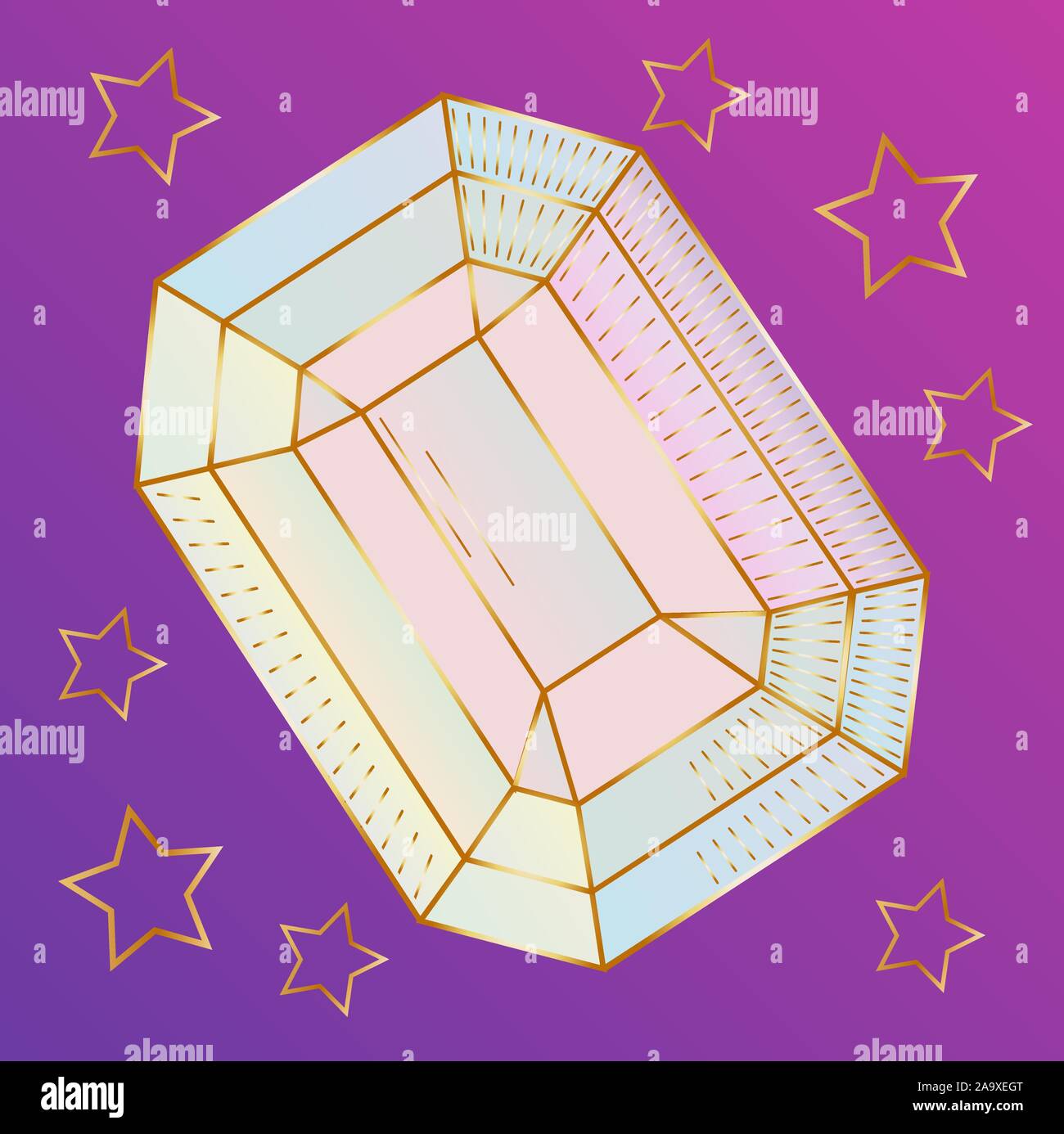 Crystallite Stock Vector Images - Alamy
