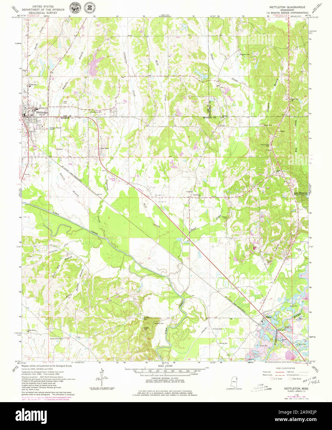 Map of nettleton hi-res stock photography and images - Alamy