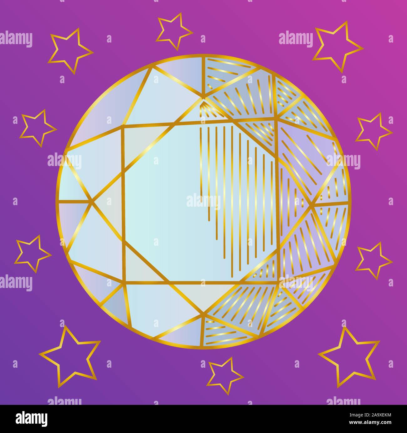 Crystallite Stock Vector Images - Alamy