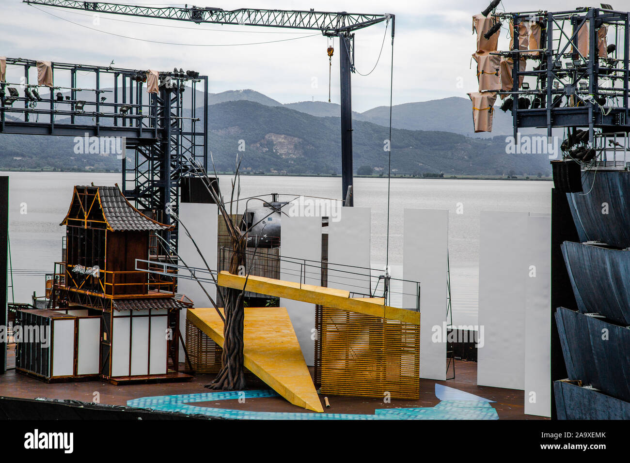 The festival puccini and torre del lago hi-res stock photography and ...