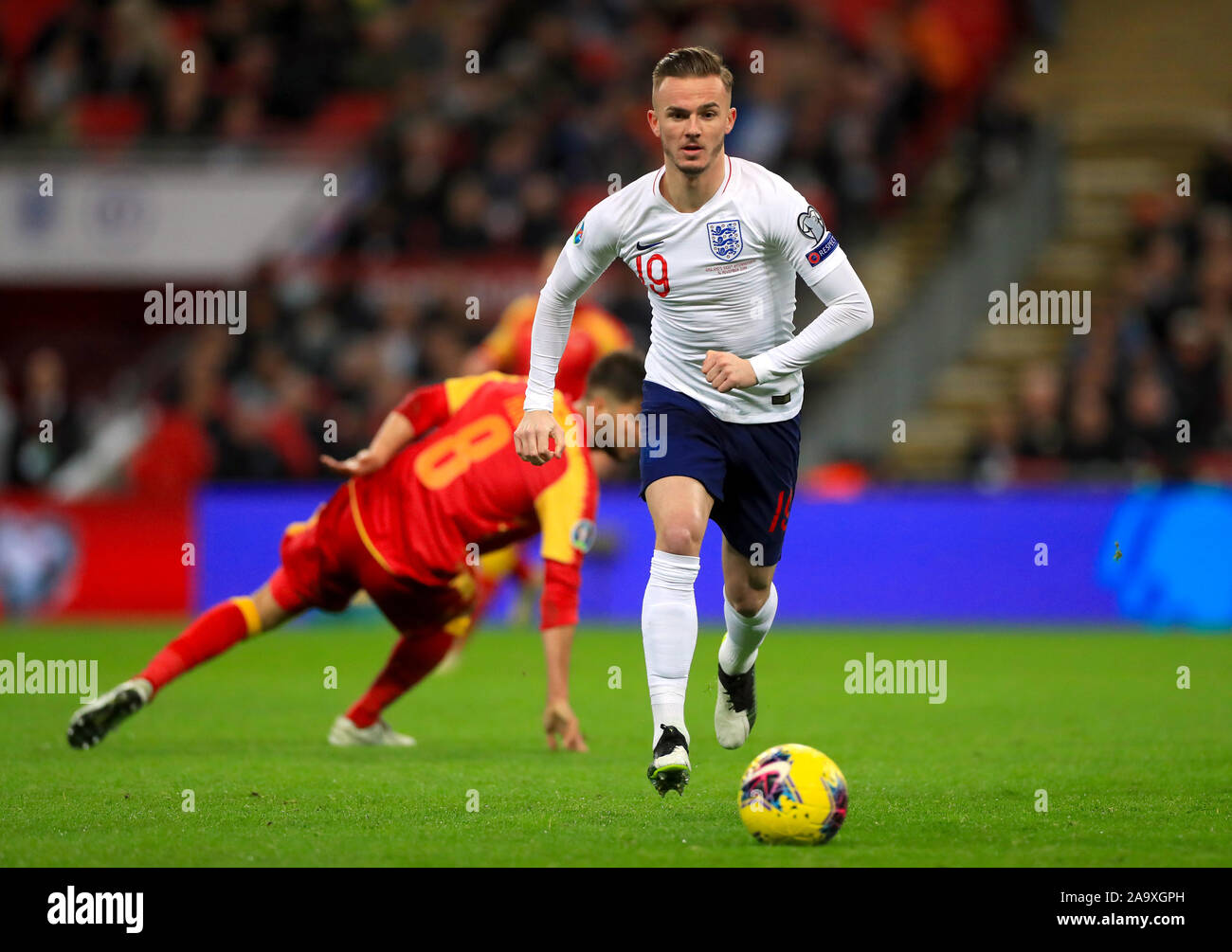 England's James Maddison Stock Photo - Alamy