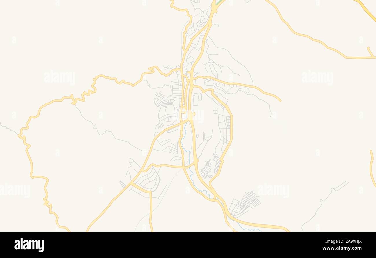 Printable street map of Charallave, Venezuela. Map template for ...