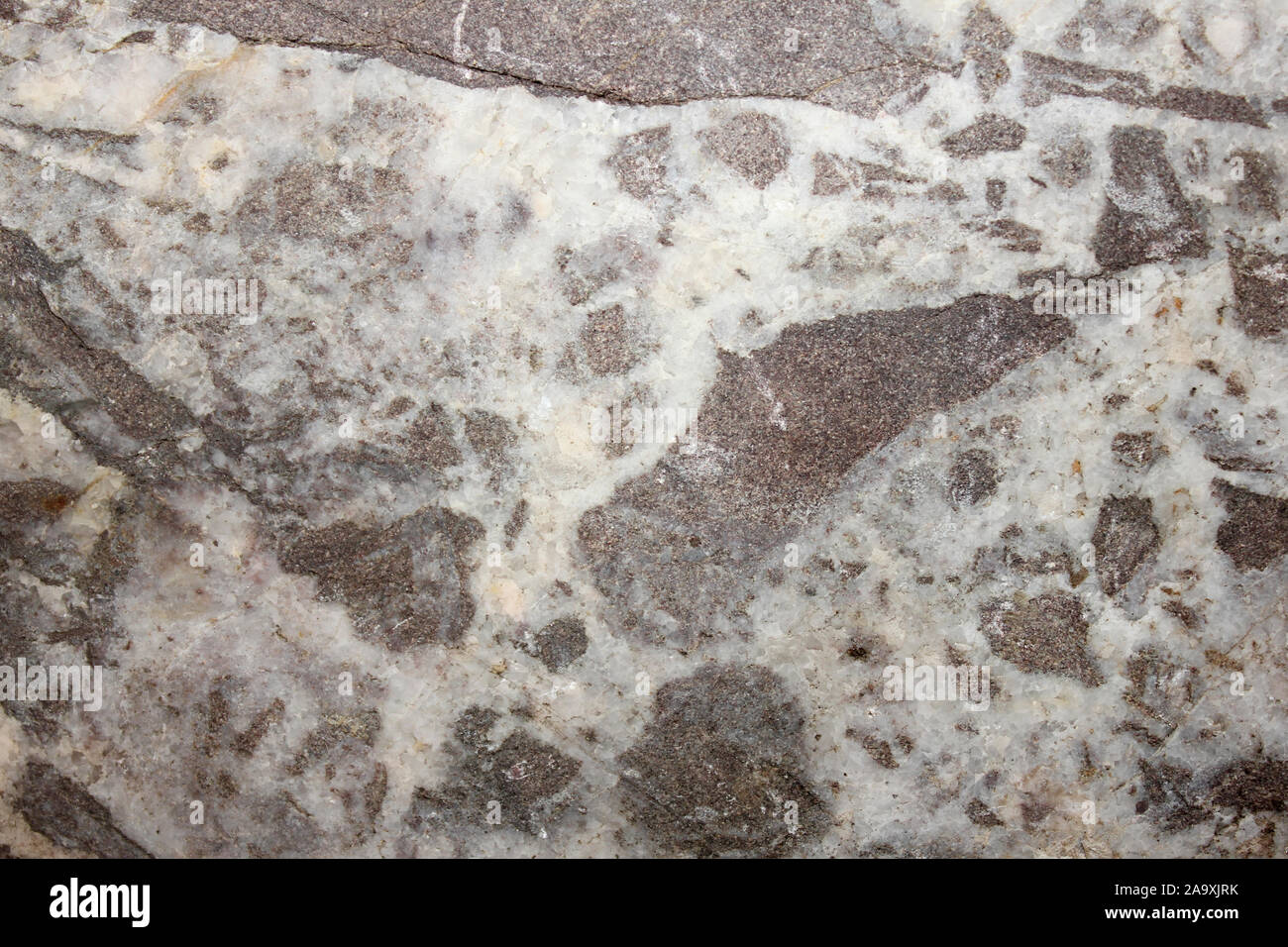 Breccia In Detail Stock Photo - Alamy