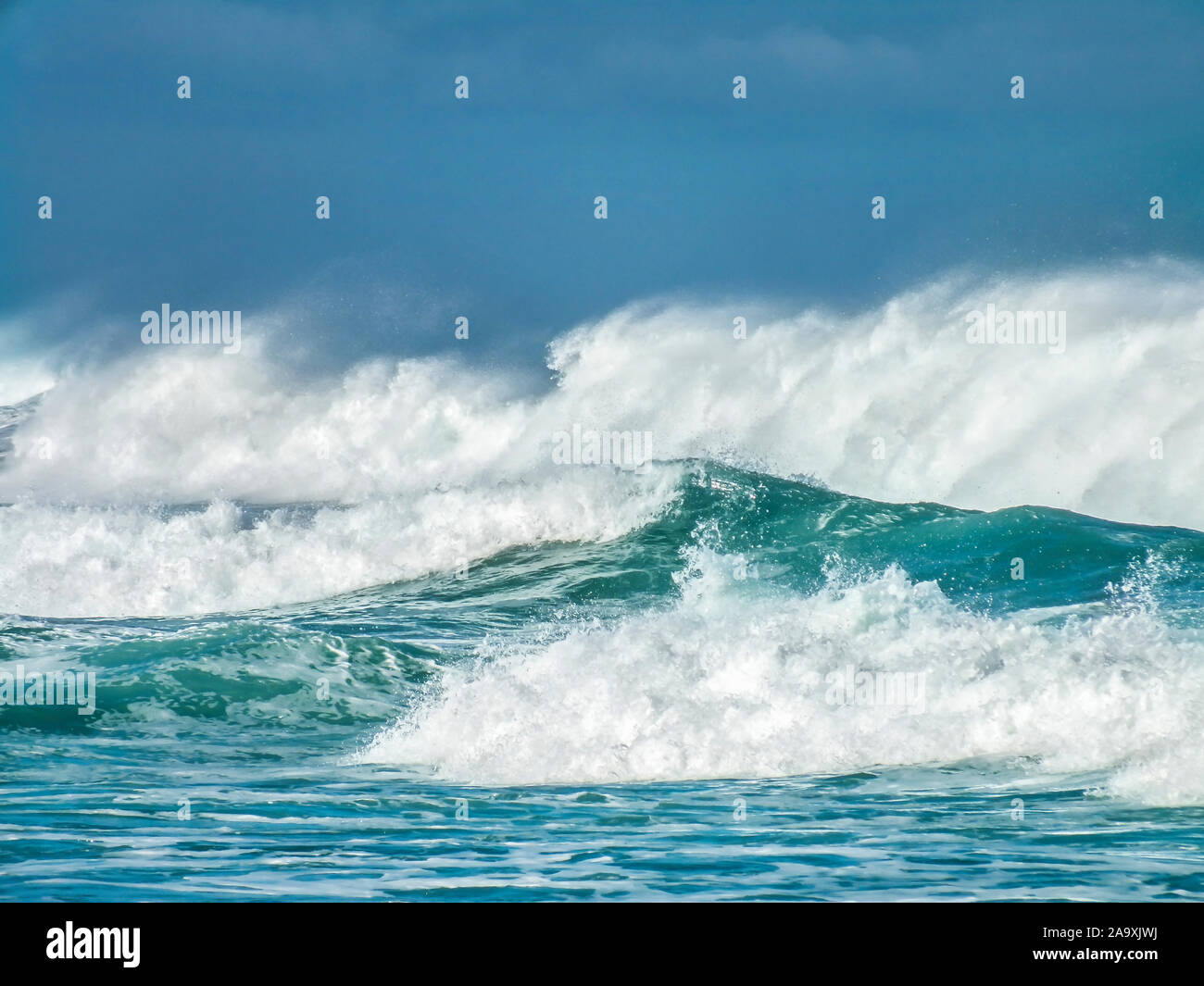 The ocean is strong and beautiful Stock Photo - Alamy