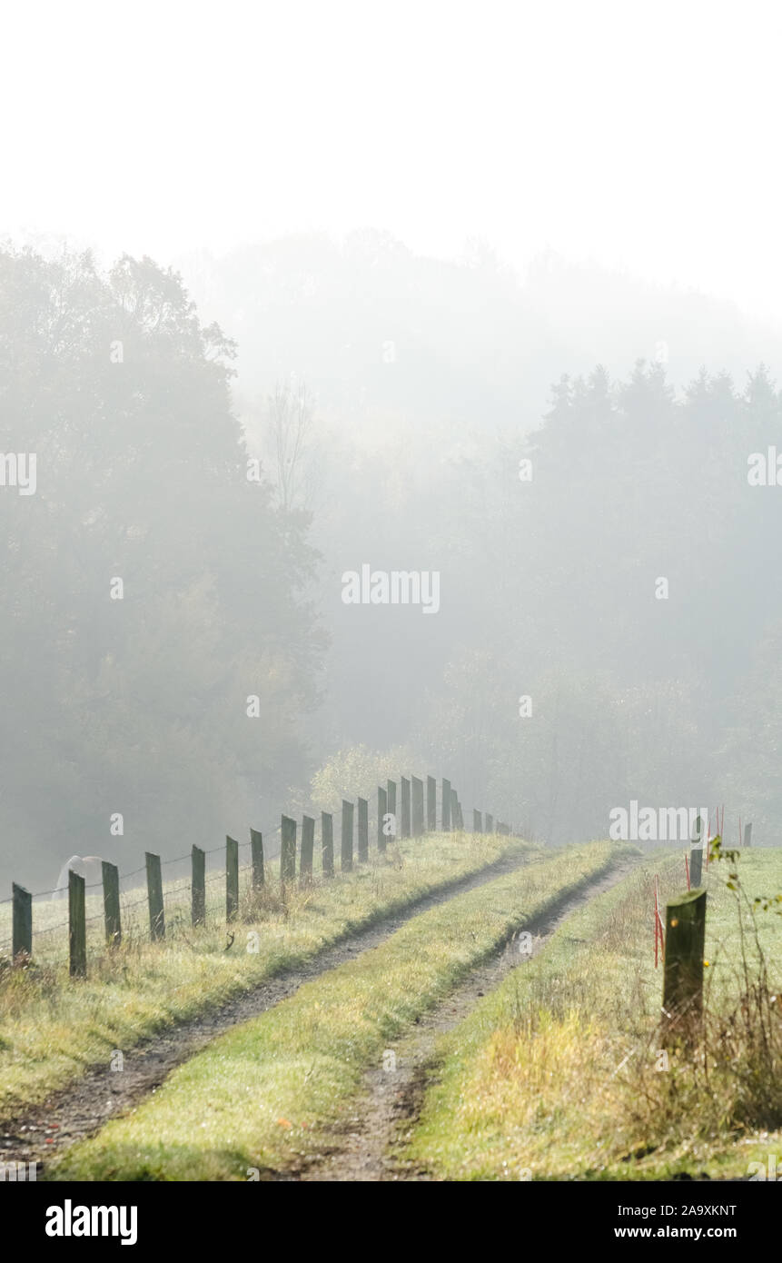 German Fence And Landscape High Resolution Stock Photography and Images ...