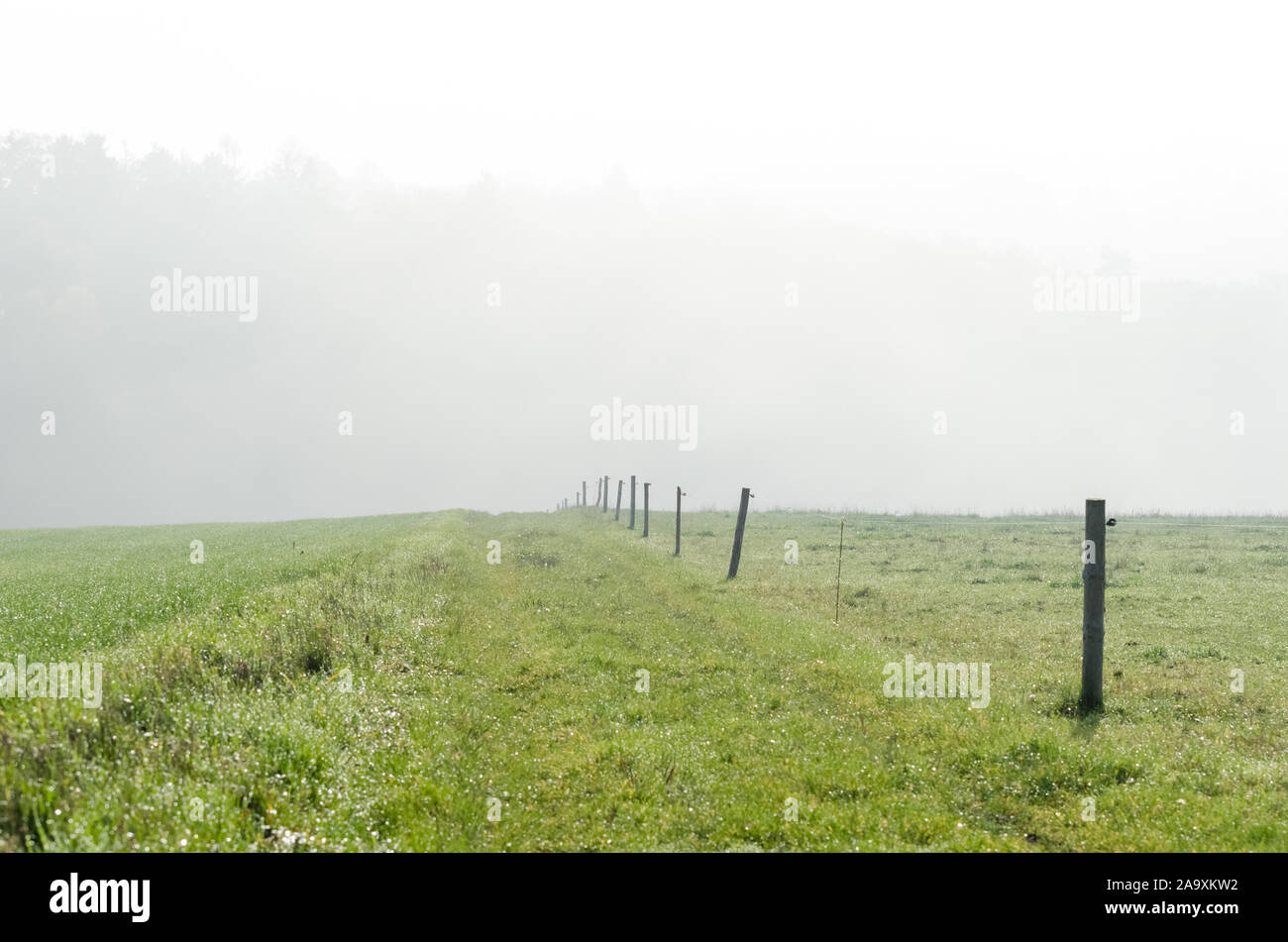 German Fence And Landscape High Resolution Stock Photography and Images ...